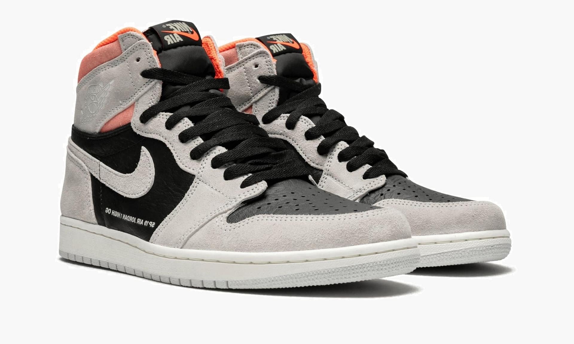 Air Jordan 1 Retro High OG Neutral Grey Hyper Crimson – sneakersoutletco